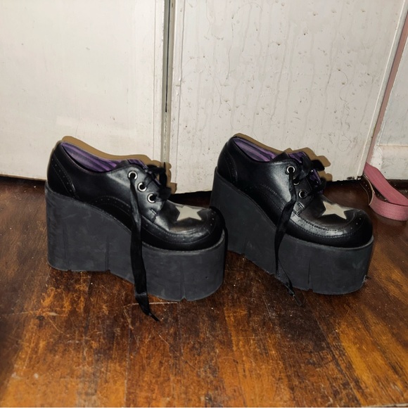Shoes | Dolls Kill Star Platforms Size 7 | Poshmark